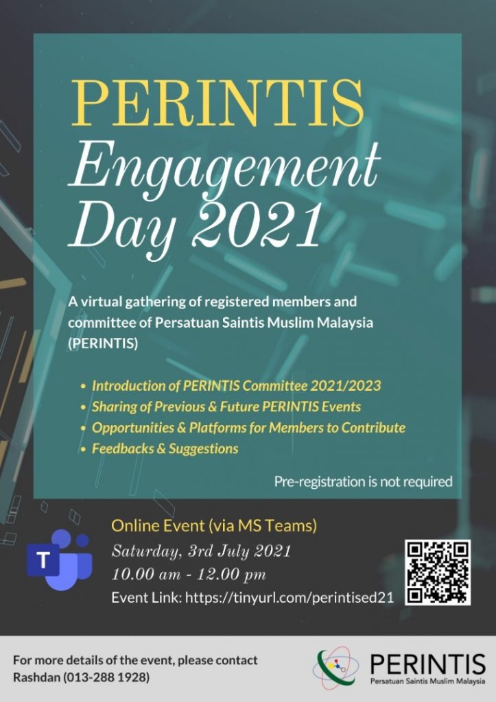 PERINTIS ENGAGEMENT DAY 2021 – Perintis – Persatuan Saintis Muslim Malaysia